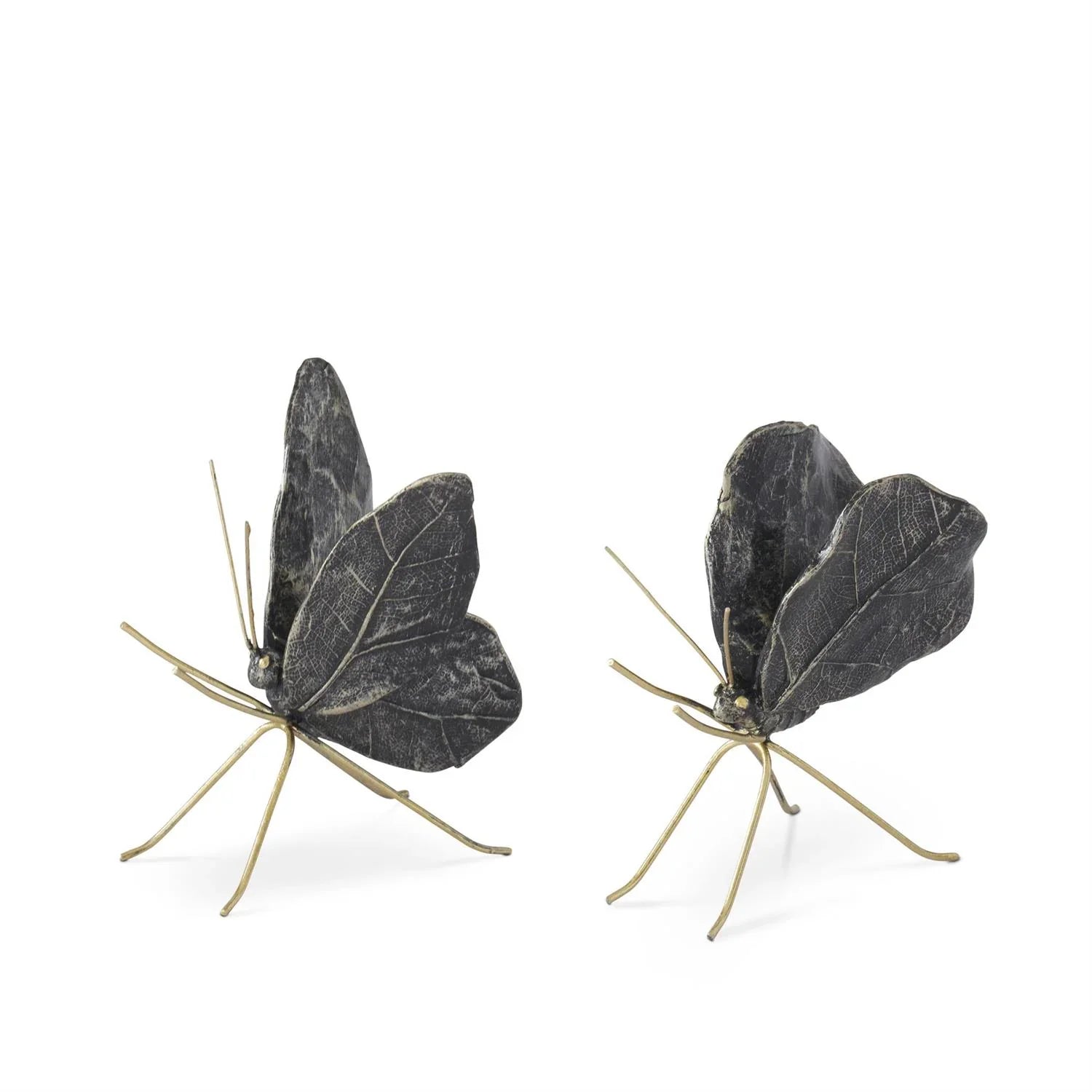 Black & Gold Resin Leaf Wing Butterfly – Marcel’s Culinary Experience