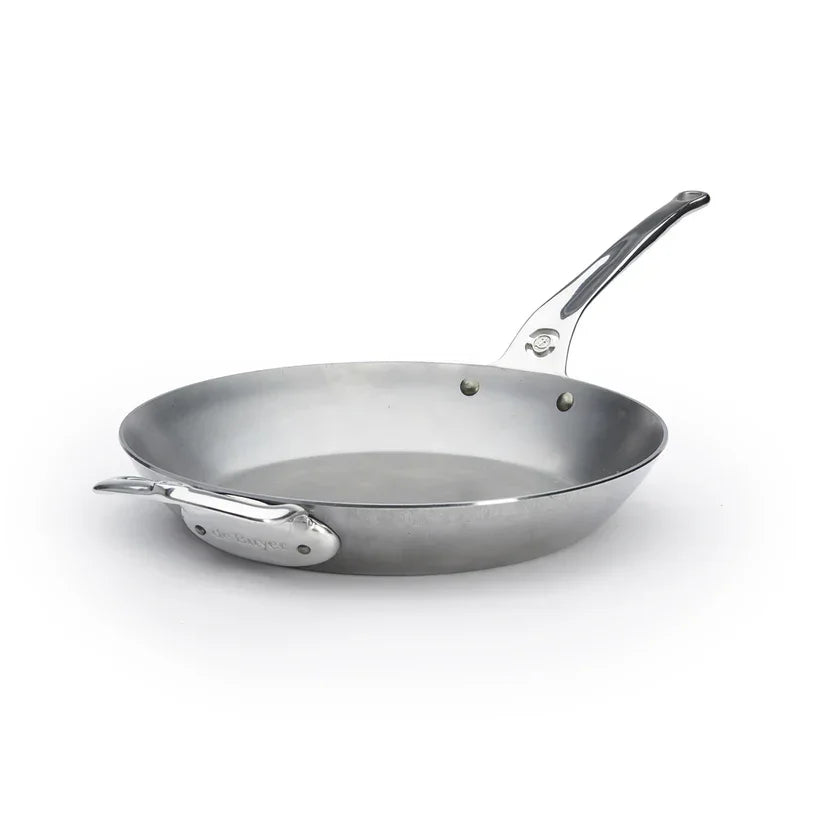 deBuyer MINERAL B PRO Carbon Steel Fry Pan - 12.5" – Marcel’s Culinary ...