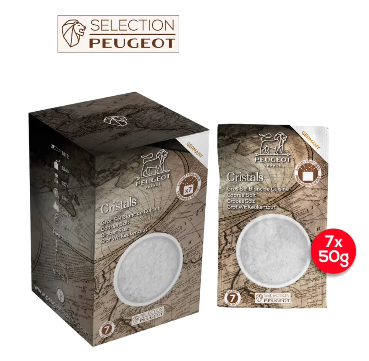 Peugeot German White Rock Salt for Cooking – Marcel’s Culinary Experience