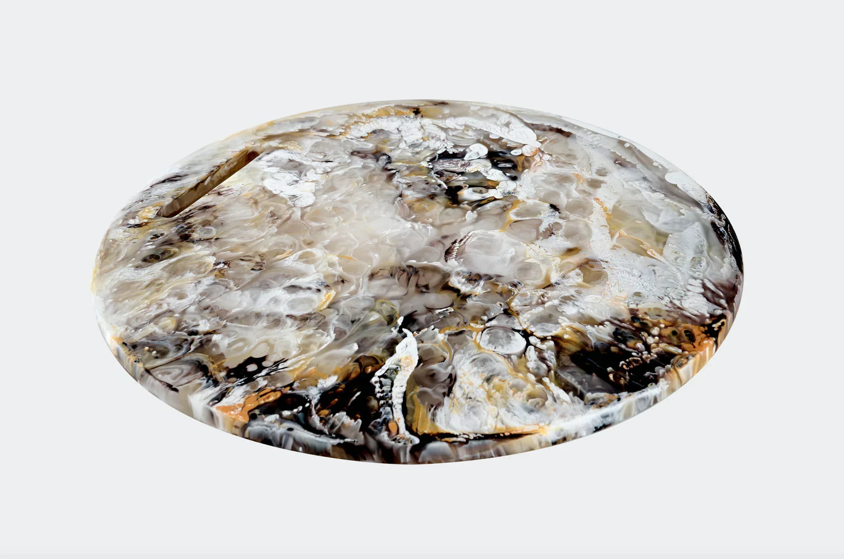 Nashi Home Round Chopping Board - Mocha Swirl – Marcel’s Culinary ...