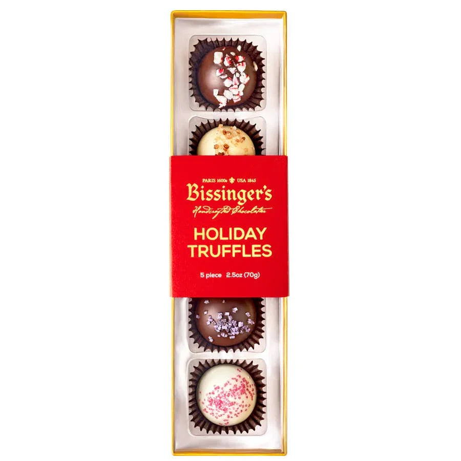 Bissinger's Holiday Truffles Flight - 5 PC – Marcel’s Culinary Experience